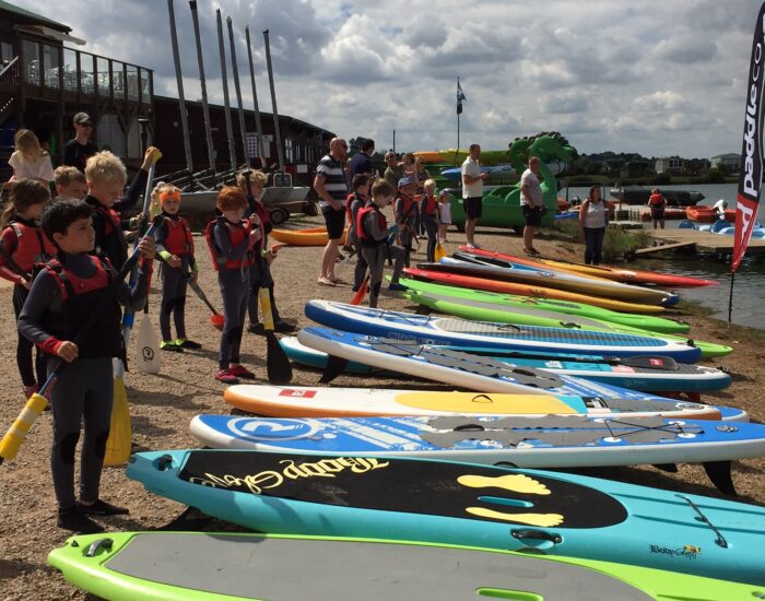 Stand-up Paddleboarding - Croft Farm Waterpark