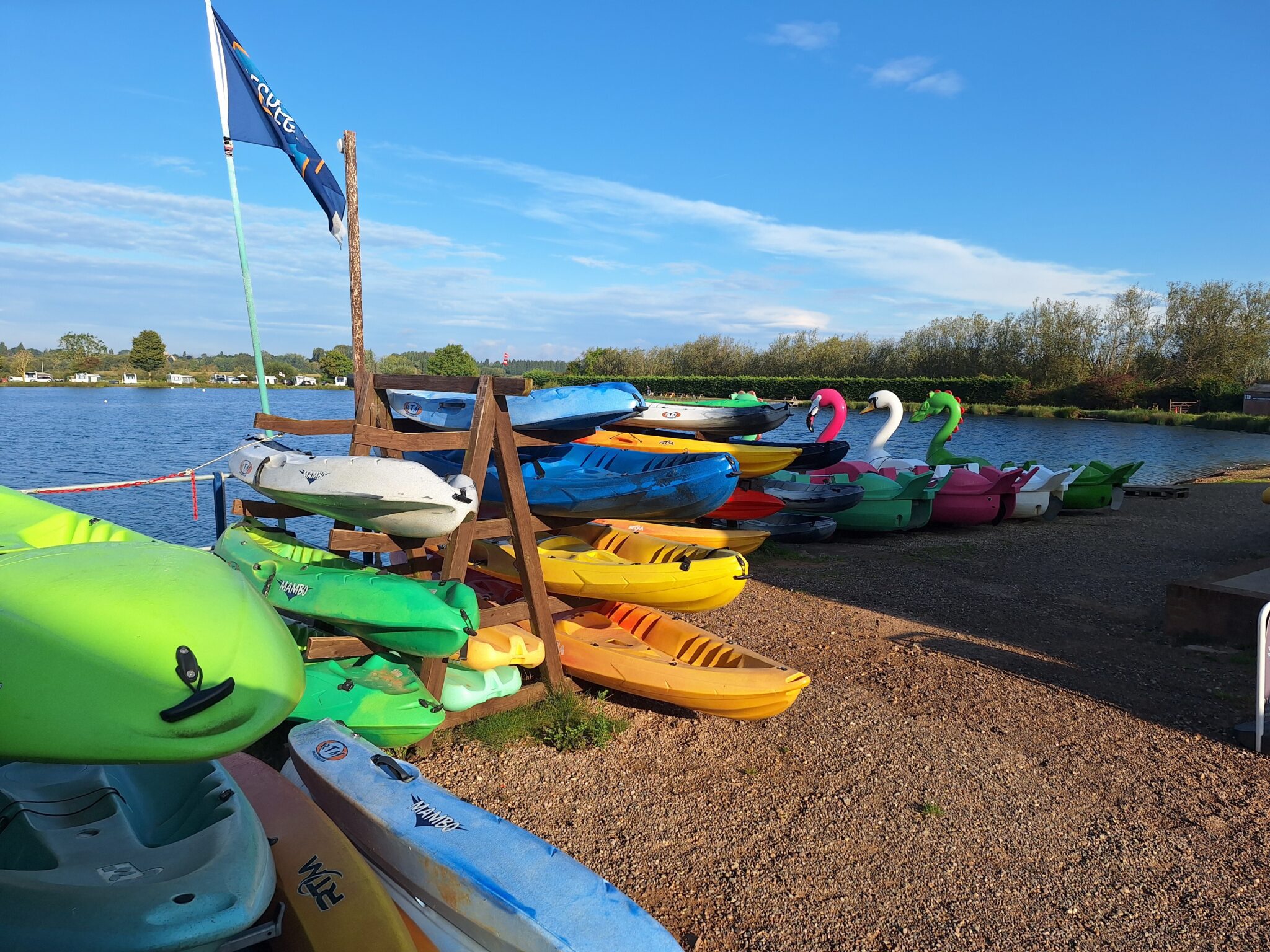 Watersport Hire, SUP, Canoe, Sailing at Croft Farm Waterpark
