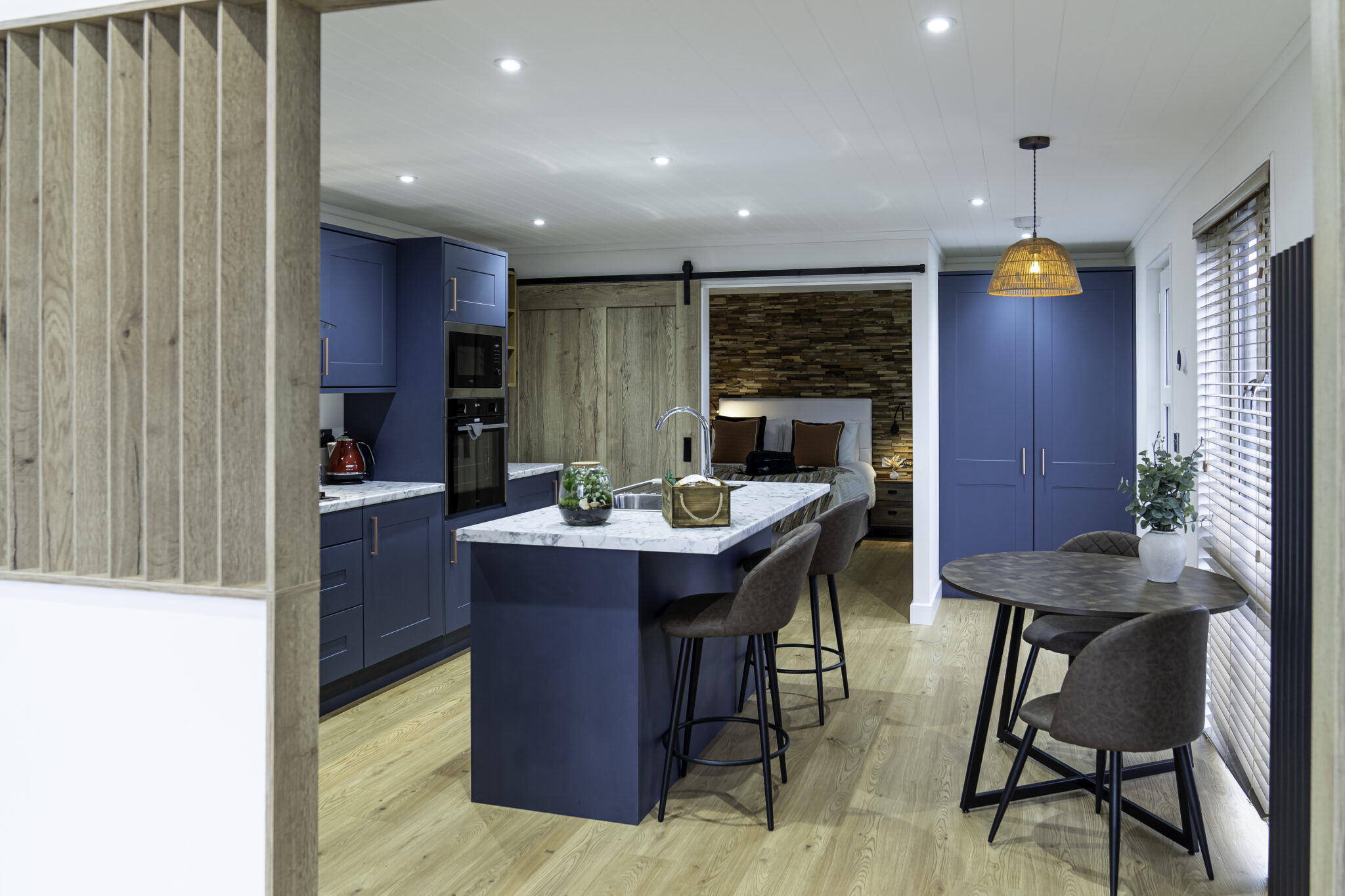 Pinewood Lodge with 90” 4k Cinema - Croft Farm Water Park